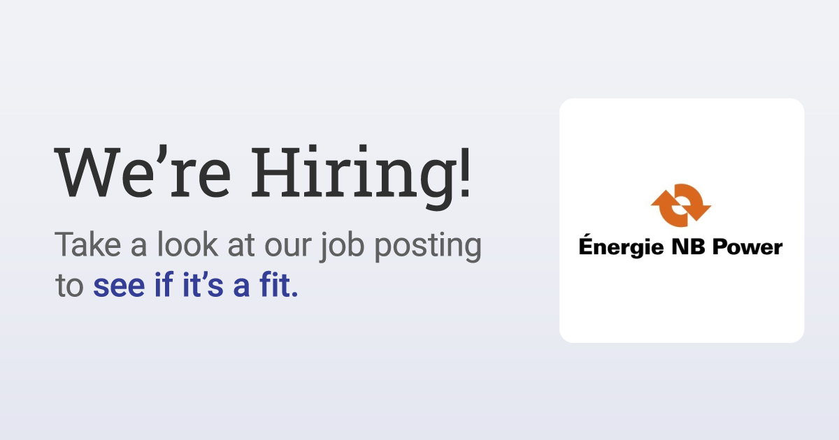 Power Line Technician Job at NB Power | CareerBeacon