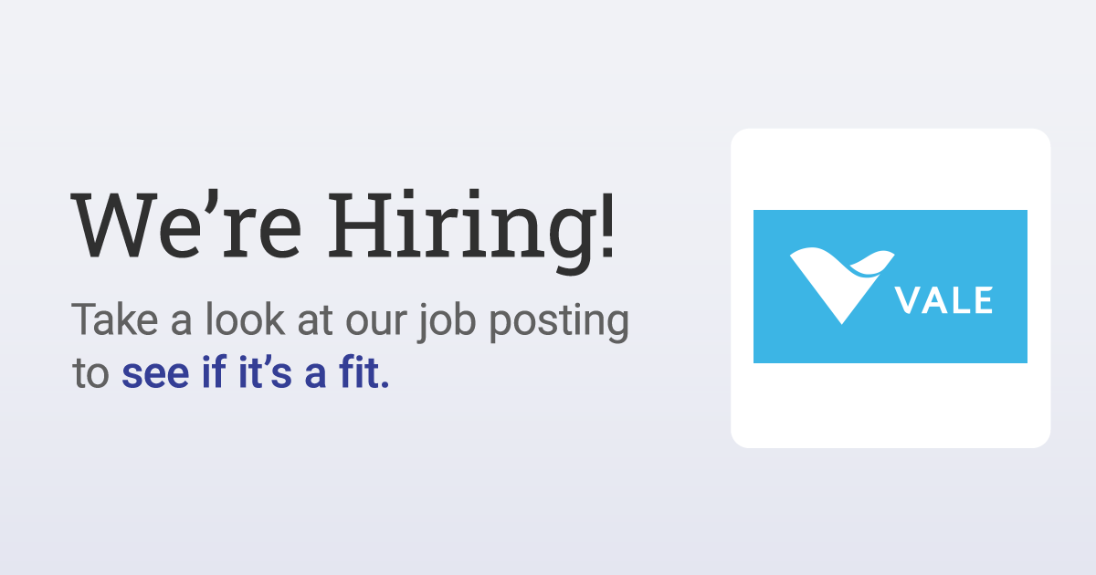 Senior Project Engineer Job at Vale Base Metals | CareerBeacon